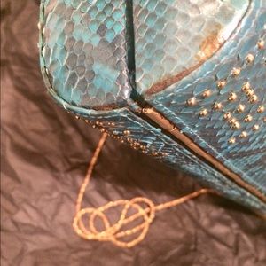 Versace | Bags | Gianni Versace Embellished Python Clutch Bag | Poshmark